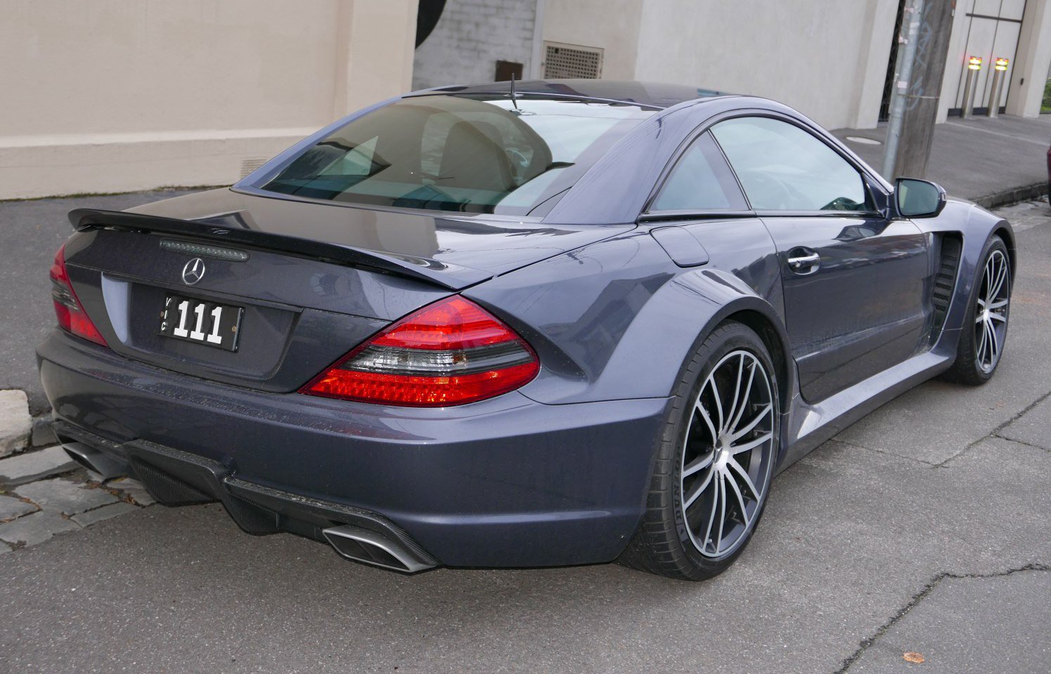 Mercedes-Benz SL Coupe (R230, facelift 2008) AMG SL 65 Black Series V12 ...